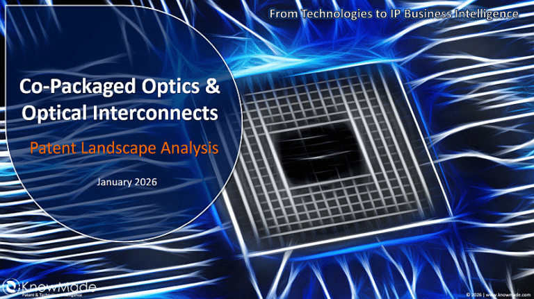 CPO & Optical Interconnects: Global IP Competition Map